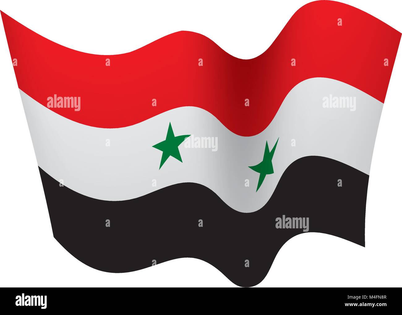 Syria flag, vector illustration Stock Vector Image & Art - Alamy
