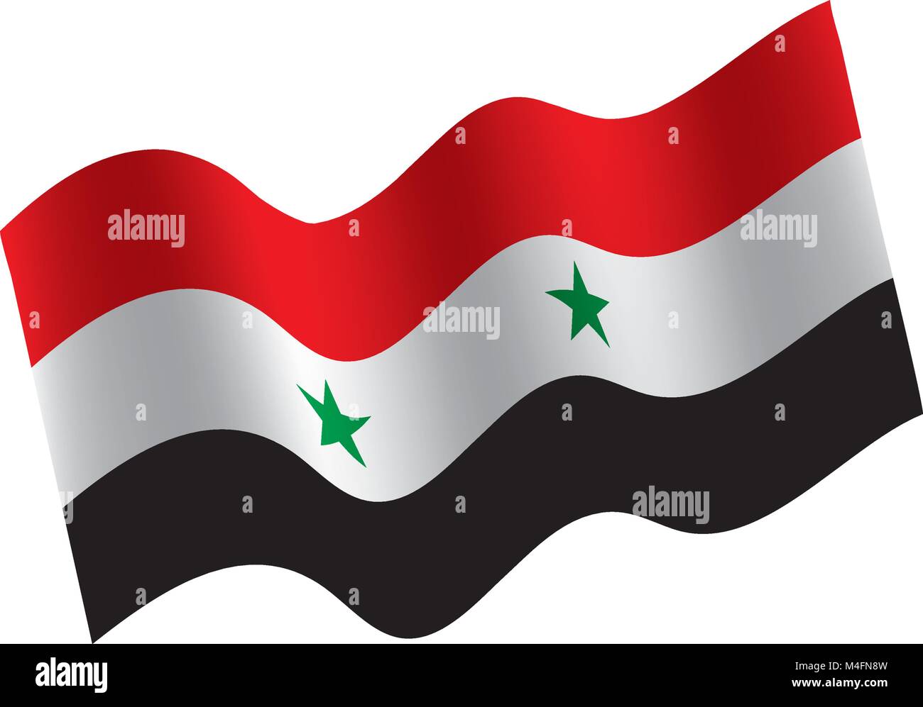 Syria flag, vector illustration Stock Vector Image & Art - Alamy