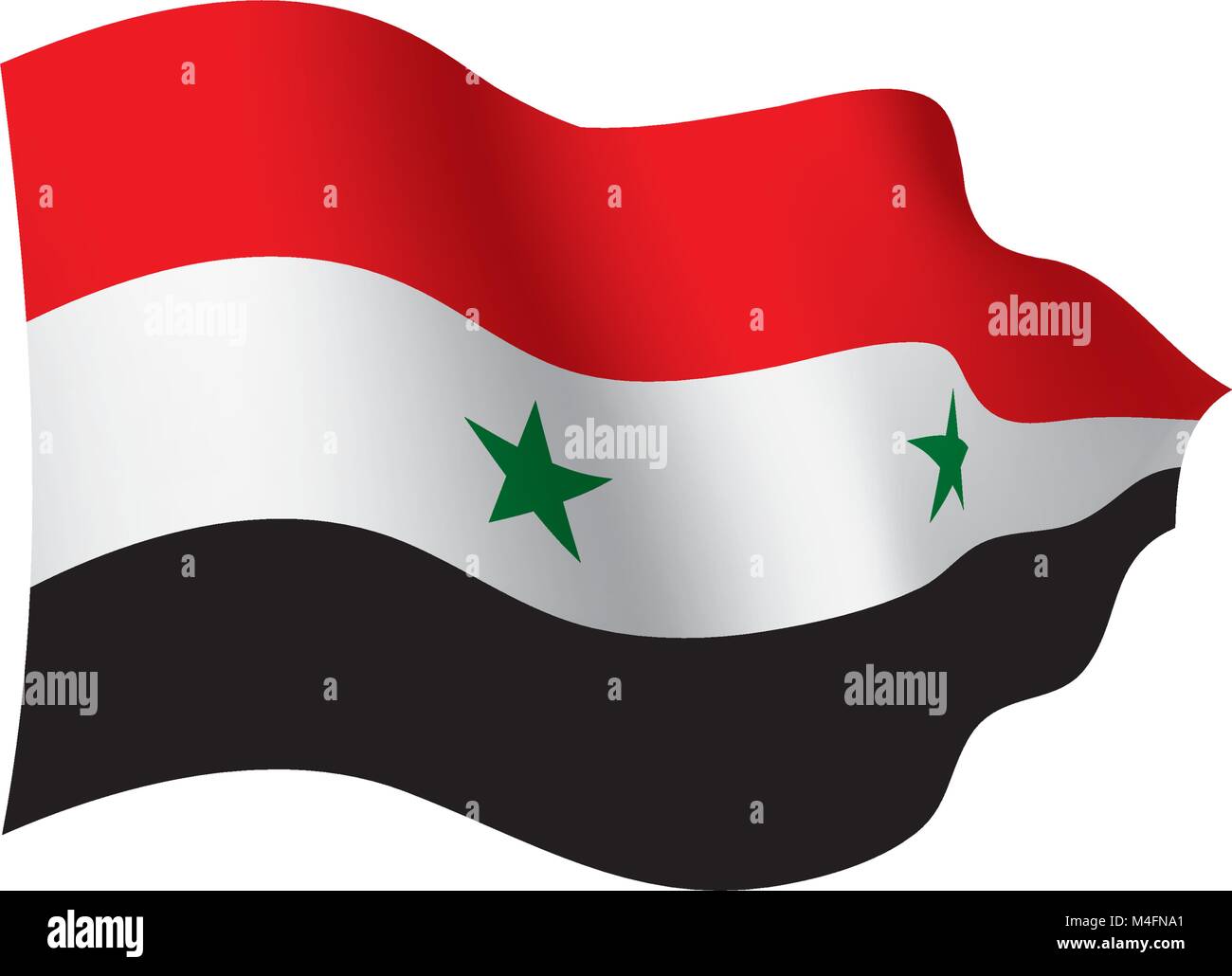 Syria flag, vector illustration Stock Vector Image & Art - Alamy