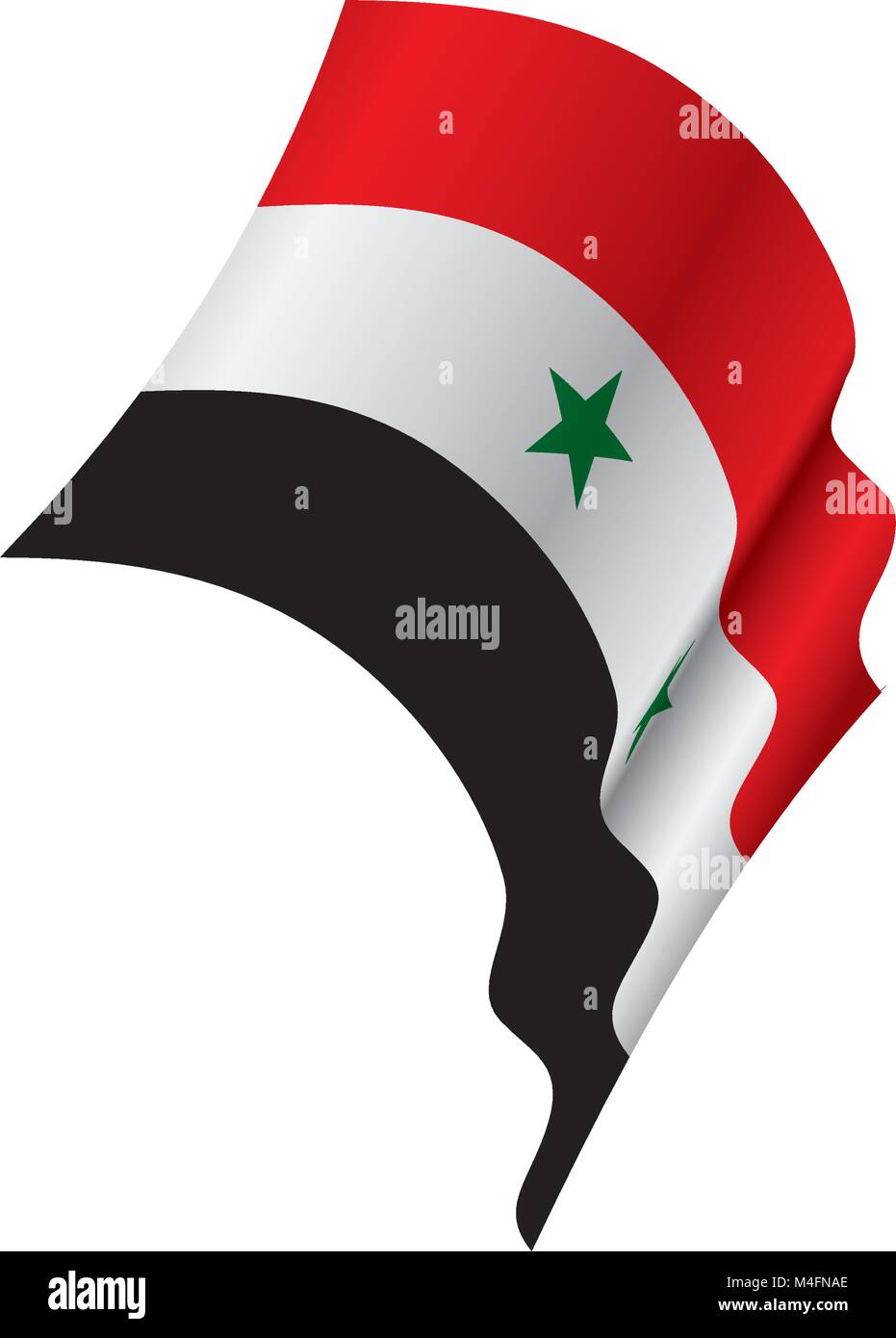 Syria flag, vector illustration Stock Vector Image & Art - Alamy