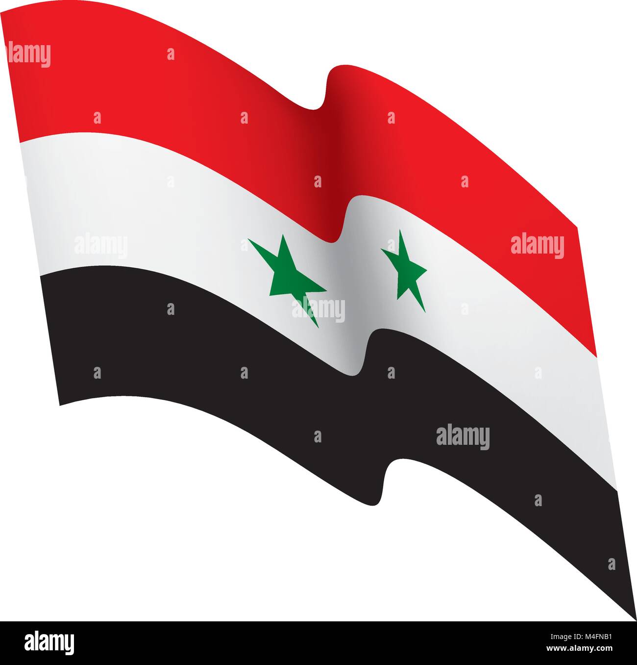 Syria flag, vector illustration Stock Vector Image & Art - Alamy