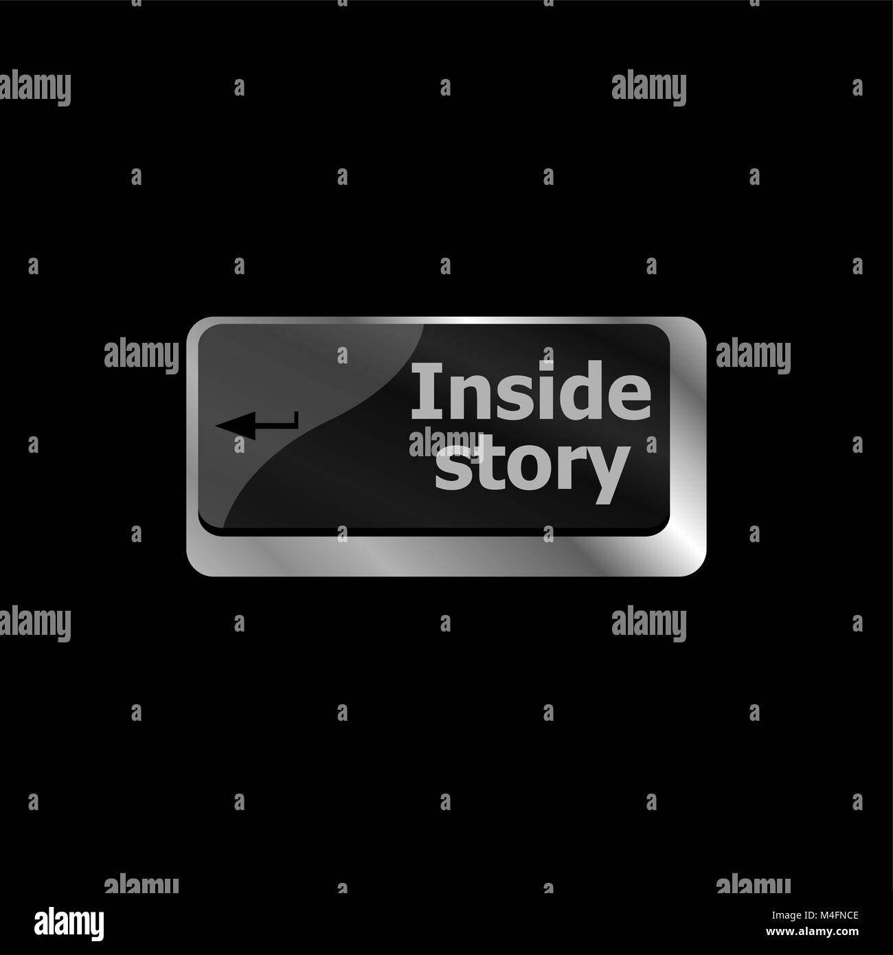 Inside Story . Story concept. Computer keyboard key button Stock Photo ...