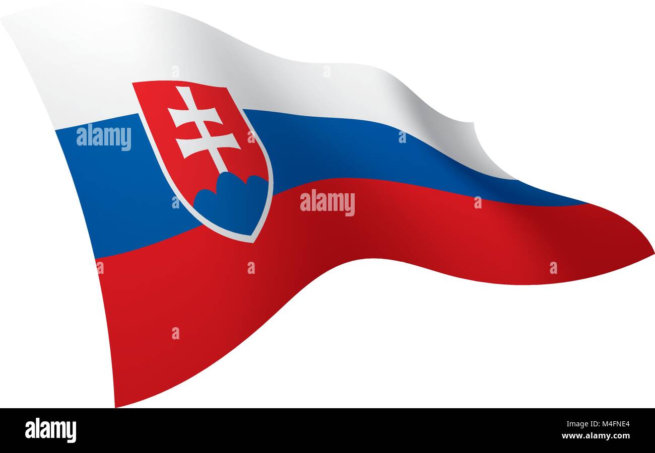 Slovakia flag, vector illustration Stock Vector Image & Art - Alamy