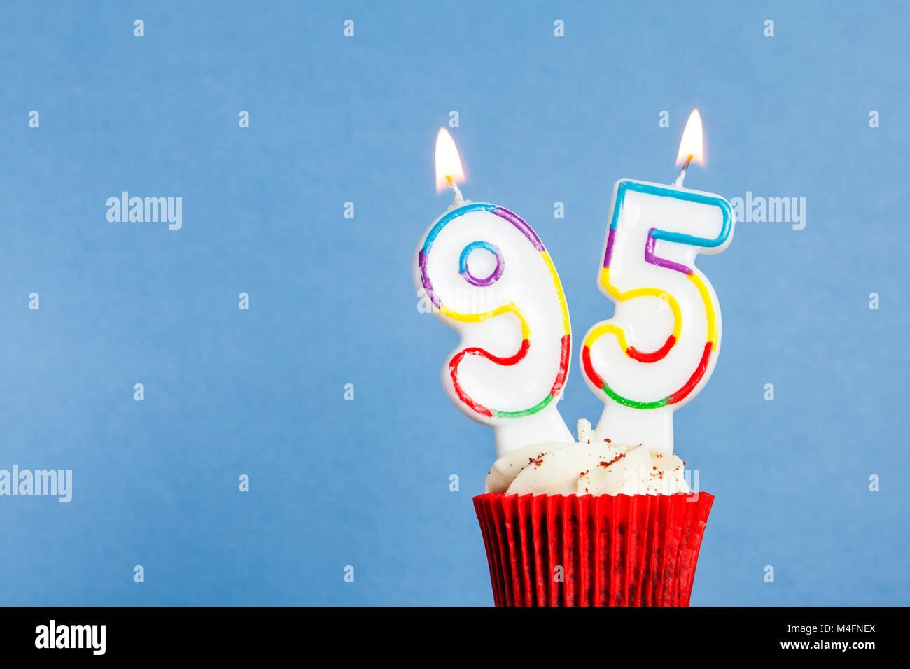Birthday cake 95th birthday hi-res stock photography and images - Alamy
