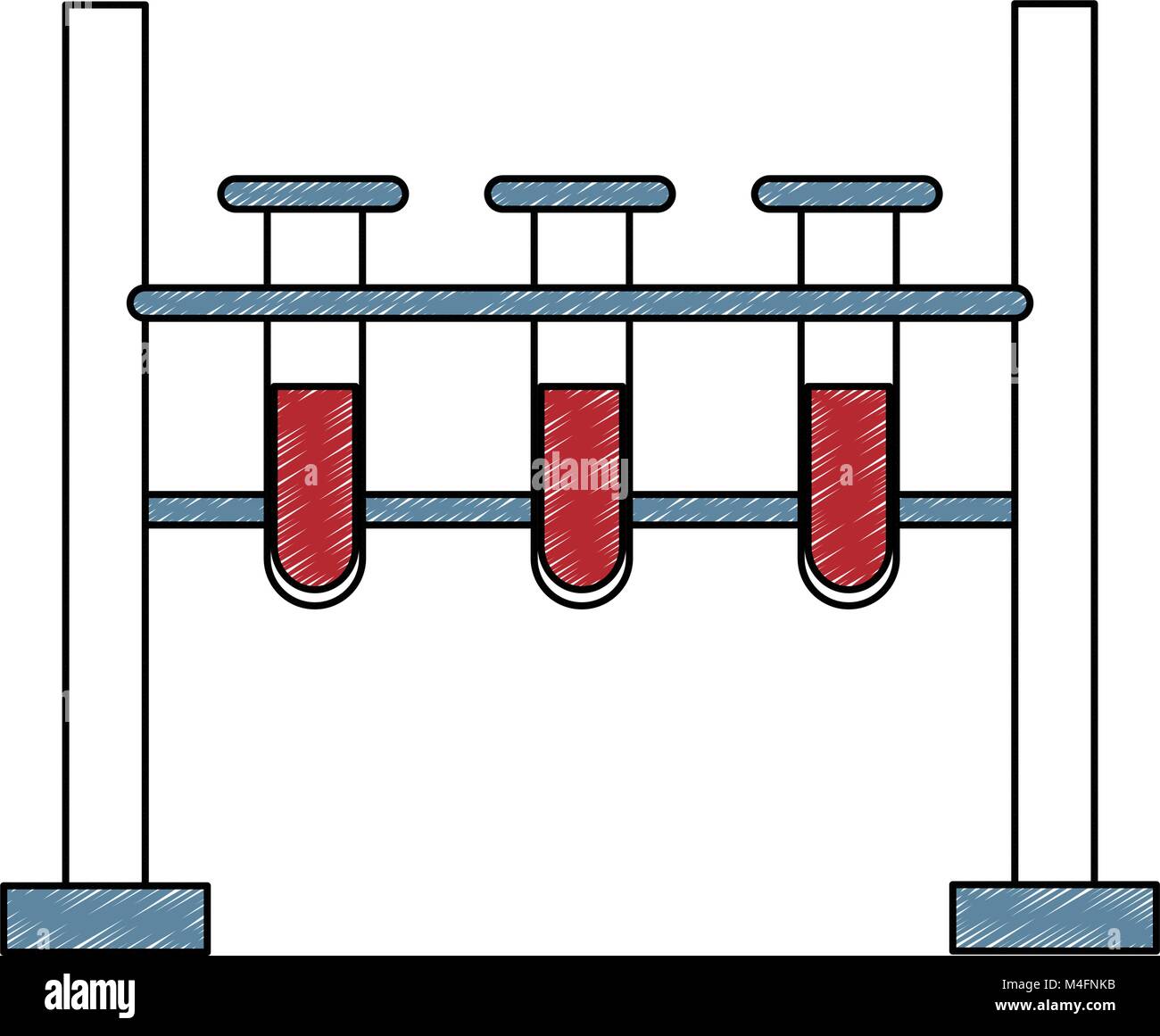 Chemistry tubes isolated Stock Vector Image & Art - Alamy