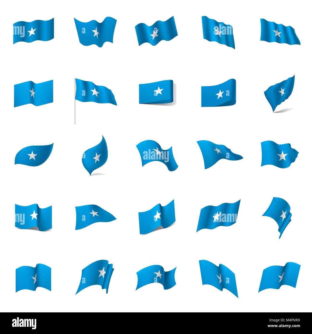 Somalia flag, vector illustration Stock Vector Image & Art - Alamy