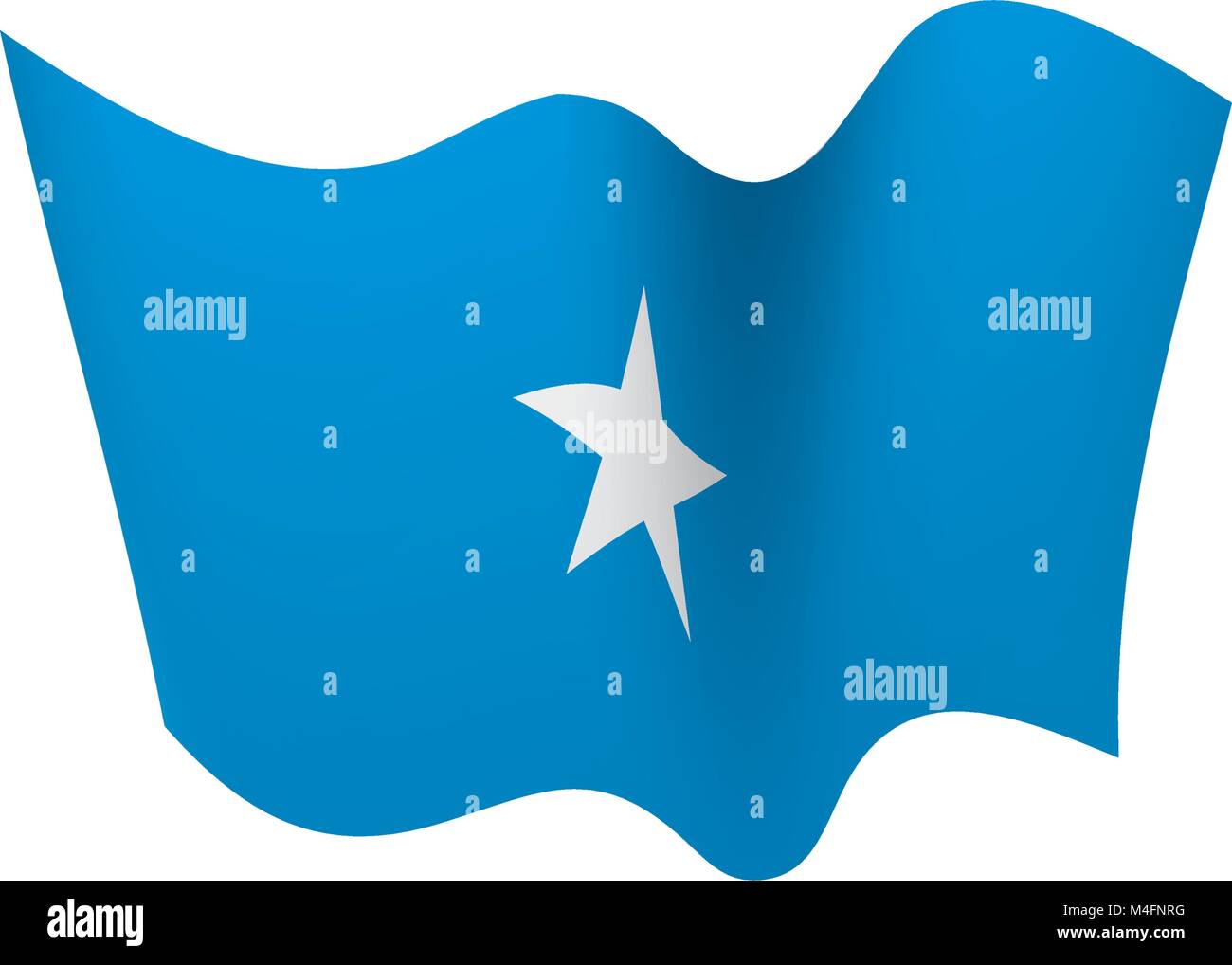 Somalia flag, vector illustration Stock Vector Image & Art - Alamy