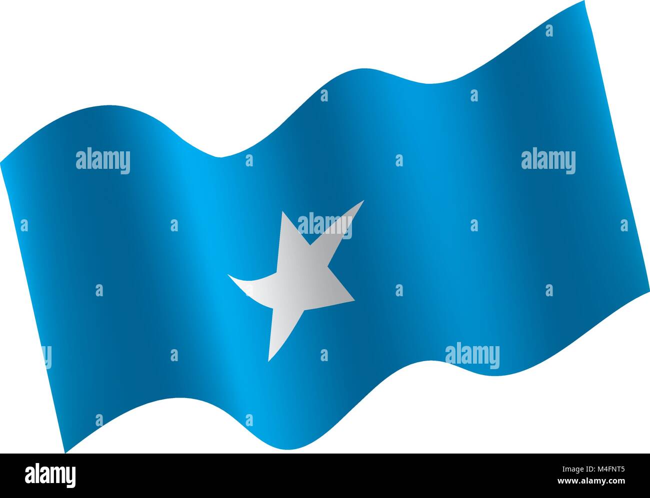 Somalia flag, vector illustration Stock Vector Image & Art - Alamy