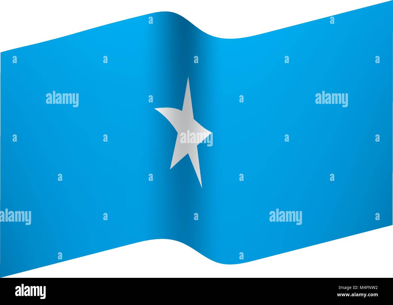 Somalia flag, vector illustration Stock Vector Image & Art - Alamy