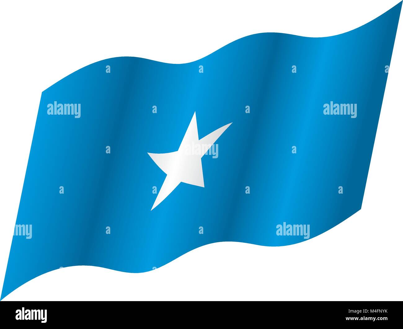 Somalia flag, vector illustration Stock Vector Image & Art - Alamy