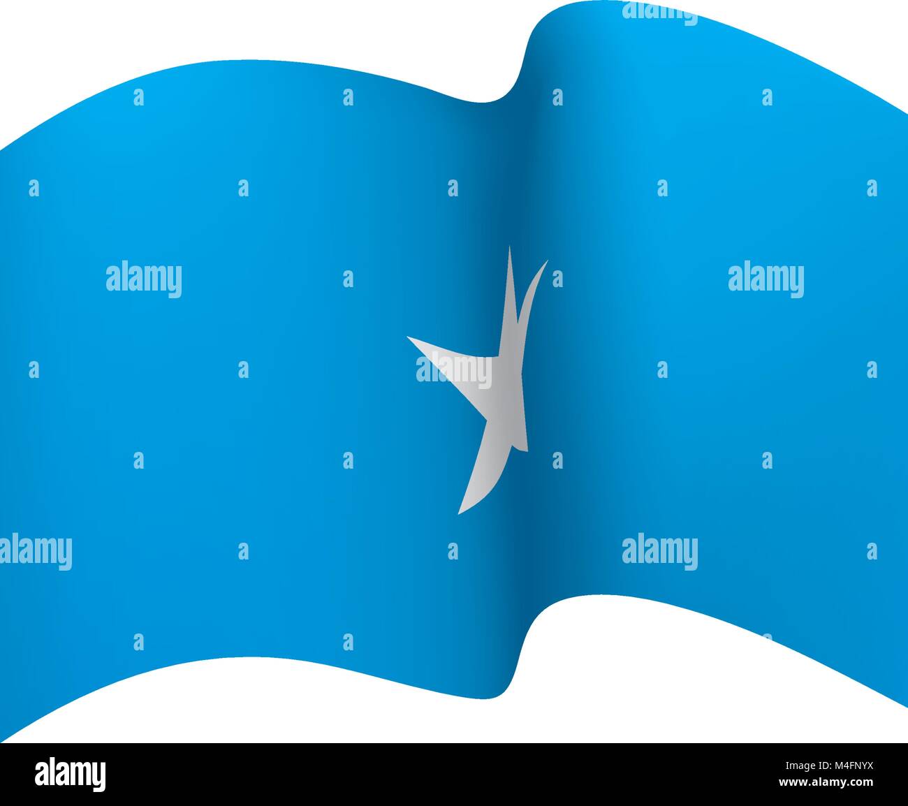 Somalia flag, vector illustration Stock Vector Image & Art - Alamy