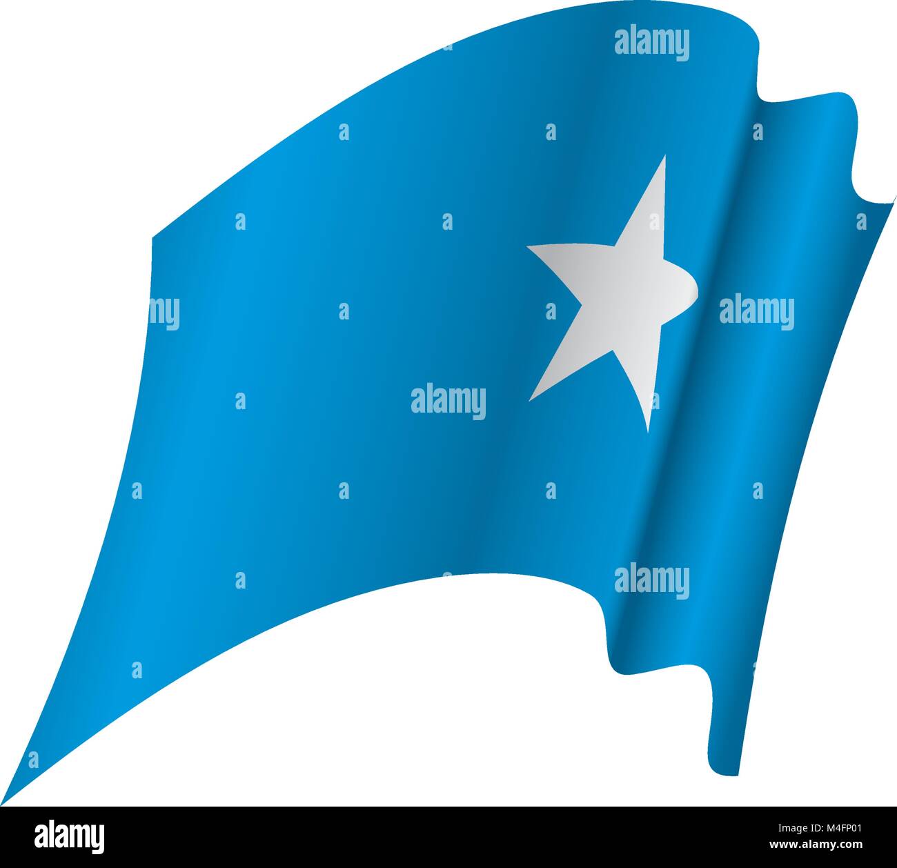 Somalia flag, vector illustration Stock Vector Image & Art - Alamy