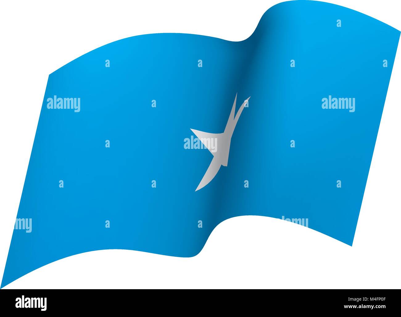 Somalia flag, vector illustration Stock Vector Image & Art - Alamy