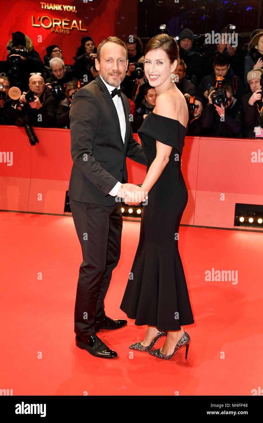 Berlin, Germany. 15th February, 2018. Wotan Wilke Möhring and his ...