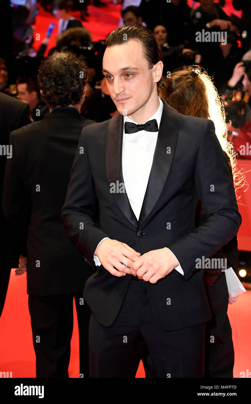 Berlin, Germany. 15th February, 2018. Franz Rogowski attending the ...