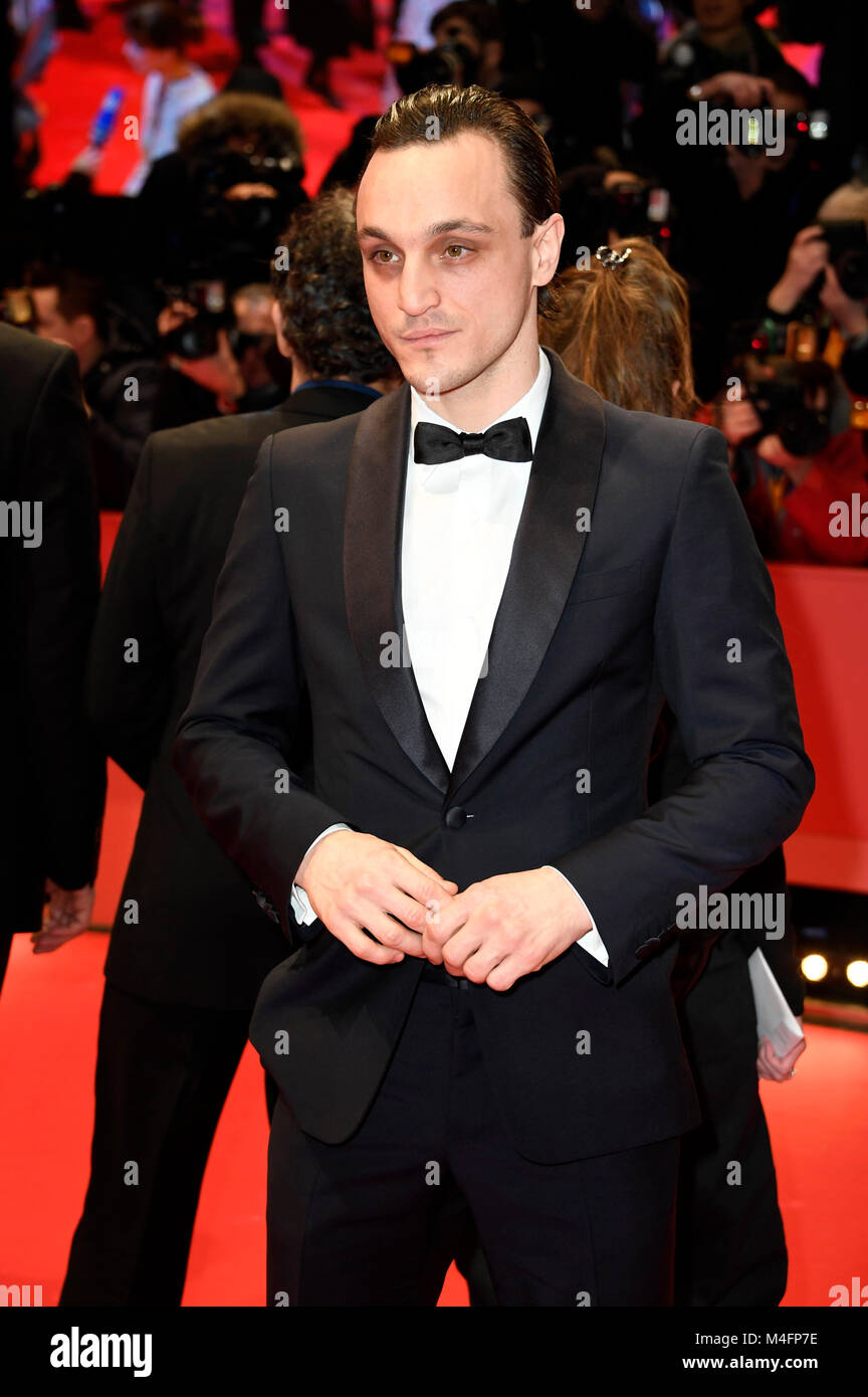 Berlin, Germany. 15th February, 2018. Franz Rogowski attending the ...