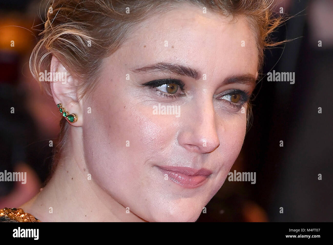 Berlin, Germany. 15th February, 2018. American actress Greta Gerwig ...