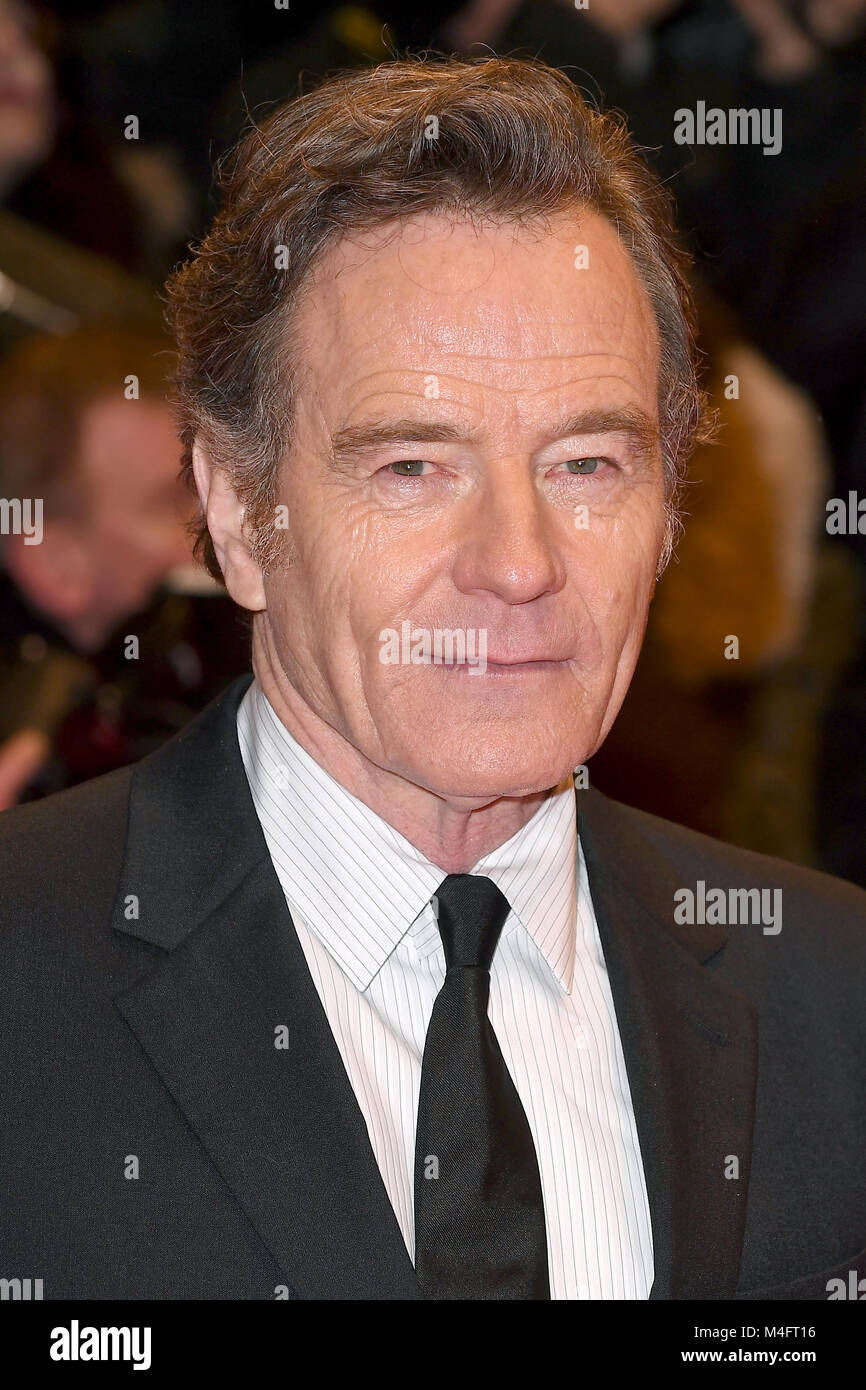 Berlin, Germany. 15th February, 2018. American actor Bryan Cranston ...