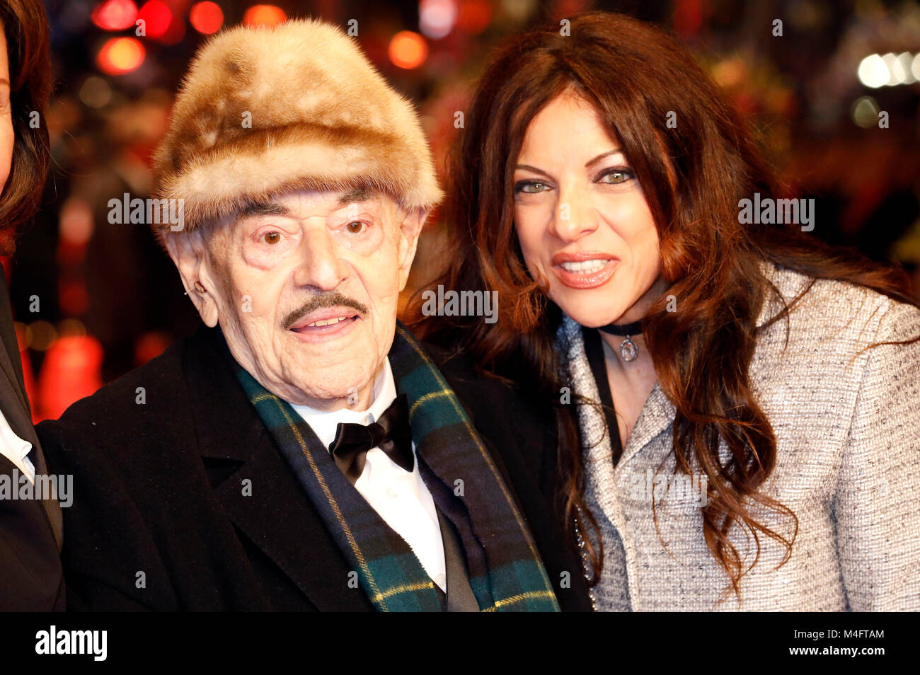 Berlin, Germany. 15th Feb, 2018. Artur Brauner and Alice Brauner ...