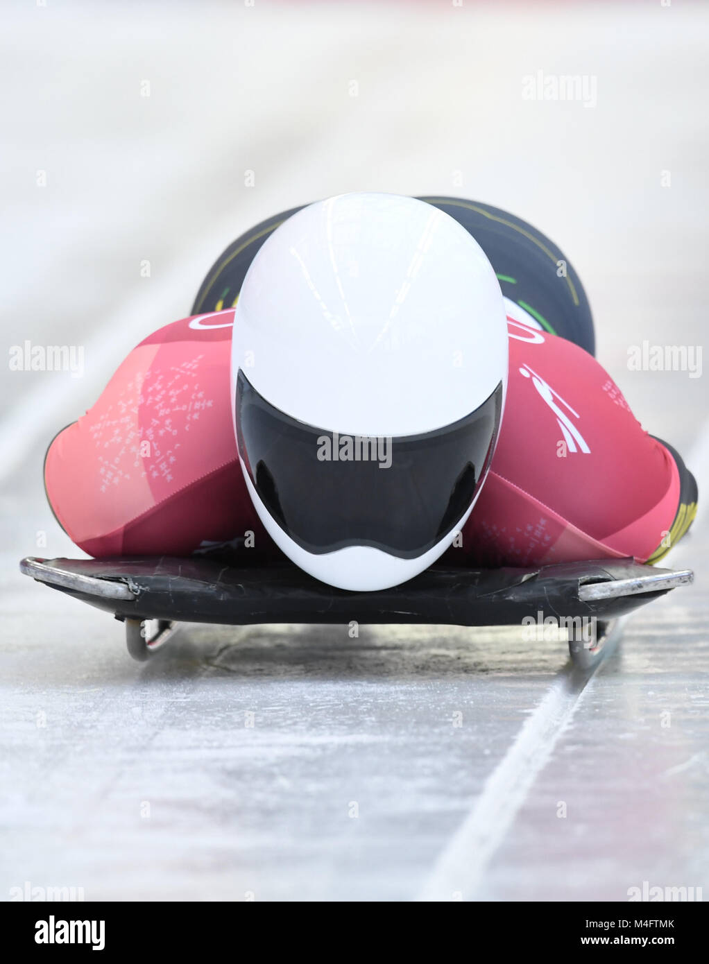 Pyeongchang, South Korea. 16th Feb, 2018. Anthony Watson from Jamaica ...