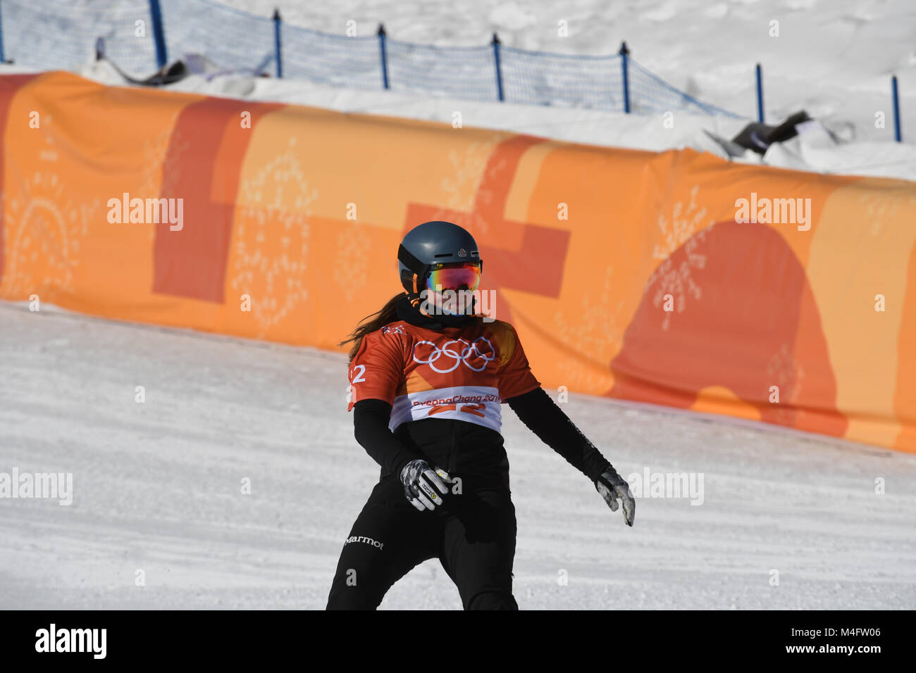 Pyeongchang, South Korea. 16th Feb, 2018. Jana Fischer from Germany ...