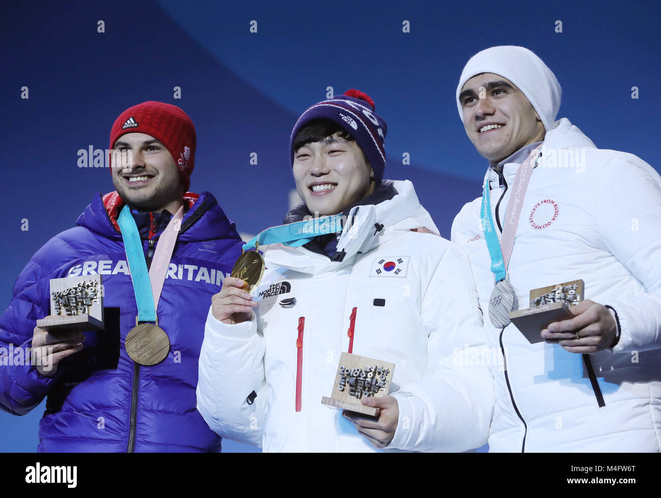 Medalists in men's skeleton The medalists in the PyeongChang Winter ...
