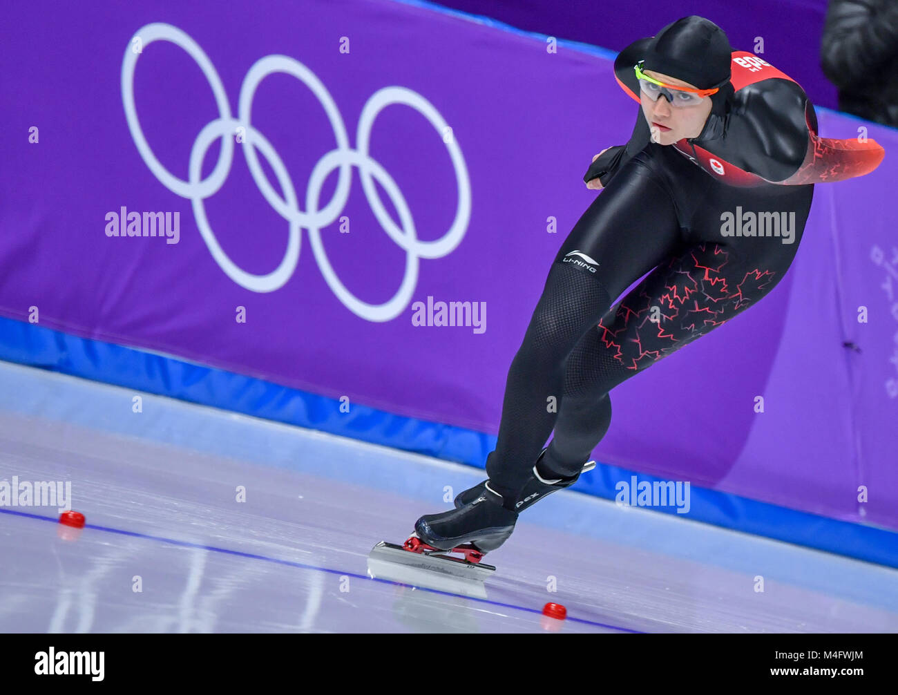 Gangneun, South Korea. 16th Feb, 2018. Isabelle Weidmann from Canada in ...