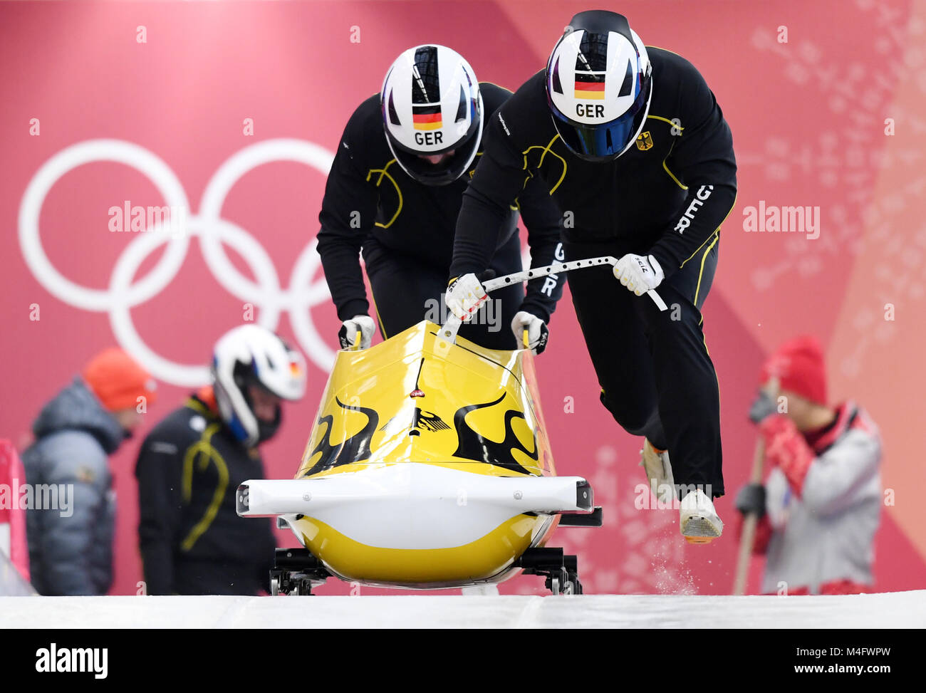 Olympic bobsleigh track, germany hi-res stock photography and images ...