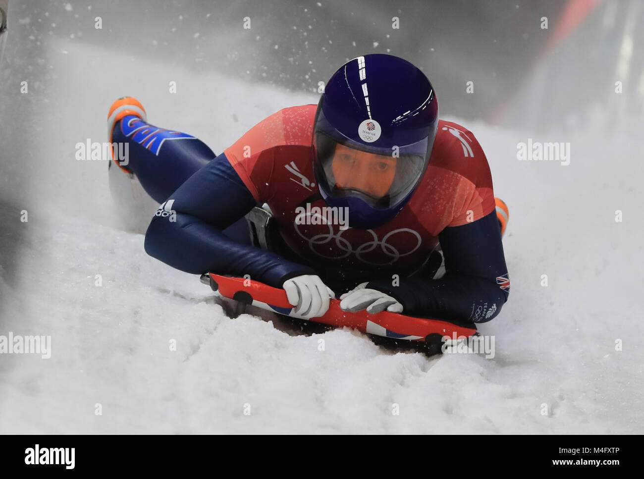 16th Feb, 2018. German skeleton slider Lizzy Yarnold Germany's Lizzy ...