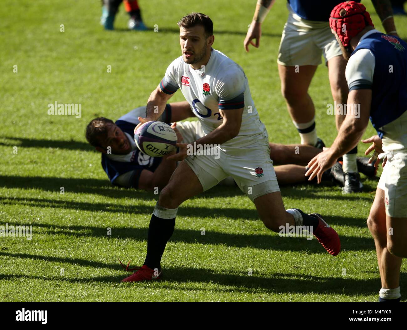 Twickenham ,London, UK. 16th February 2018. Danny Care during an ...