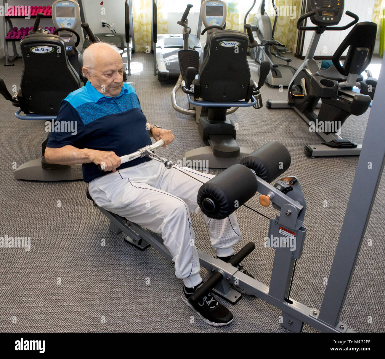 February 16, 2018 - Florida, U.S. - Richard Klein, a Masters/Senior ...
