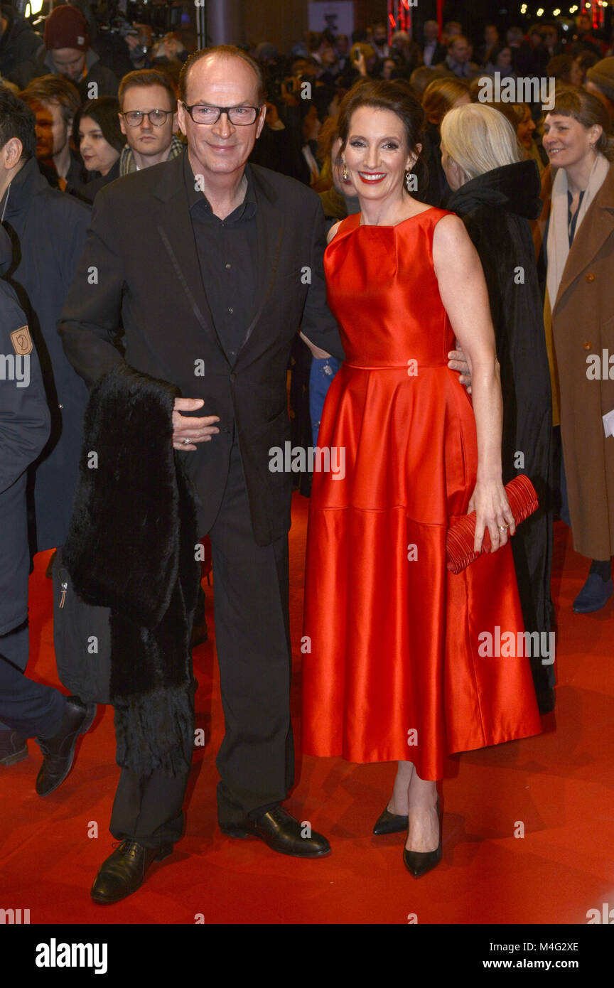 Herbert Knaup and his wife Christiane Knaup attending the 'Isle Of Dogs ...