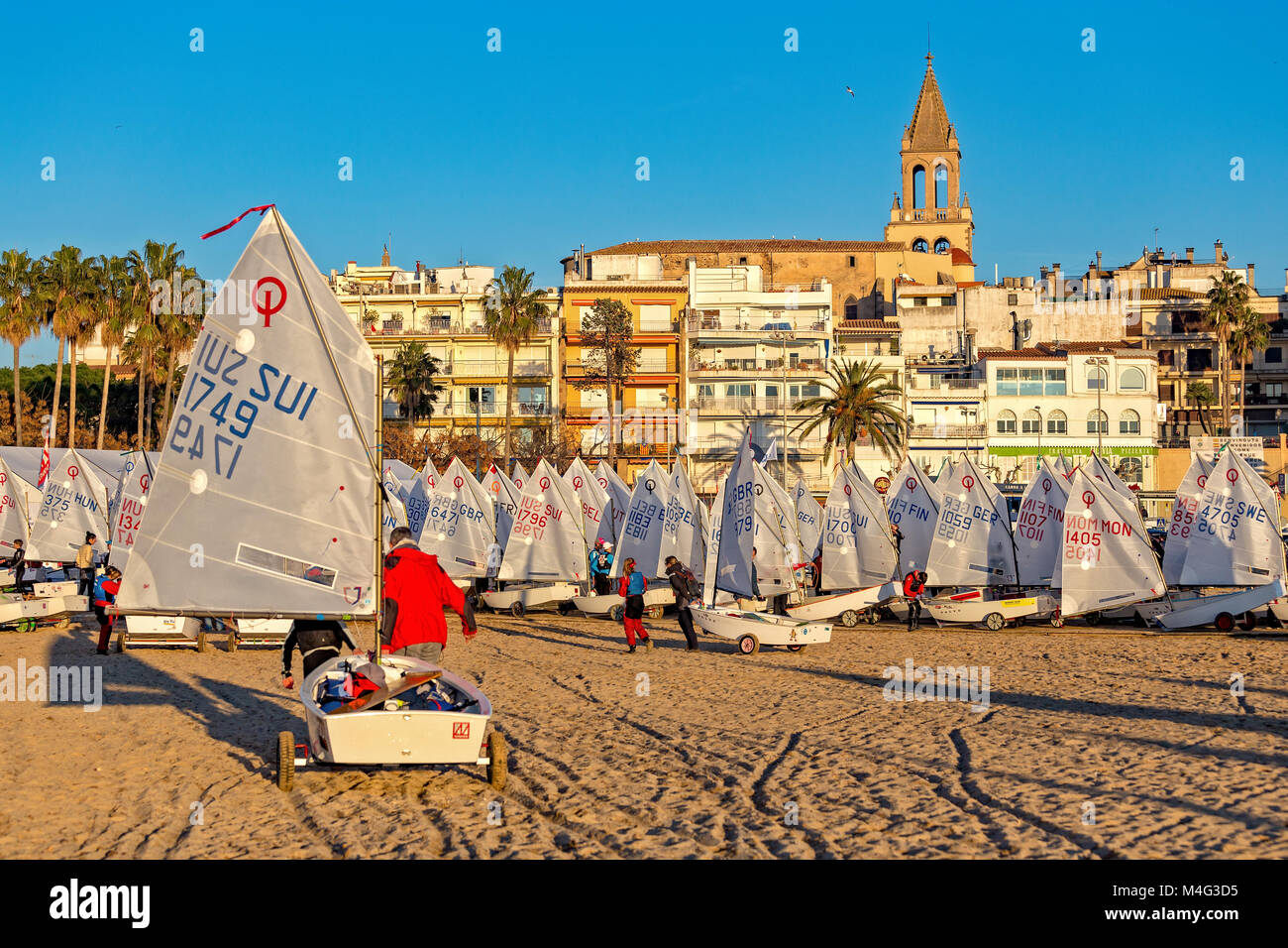 Town Palamos, Spain. 15th February, 2018. 29th International Palamos ...