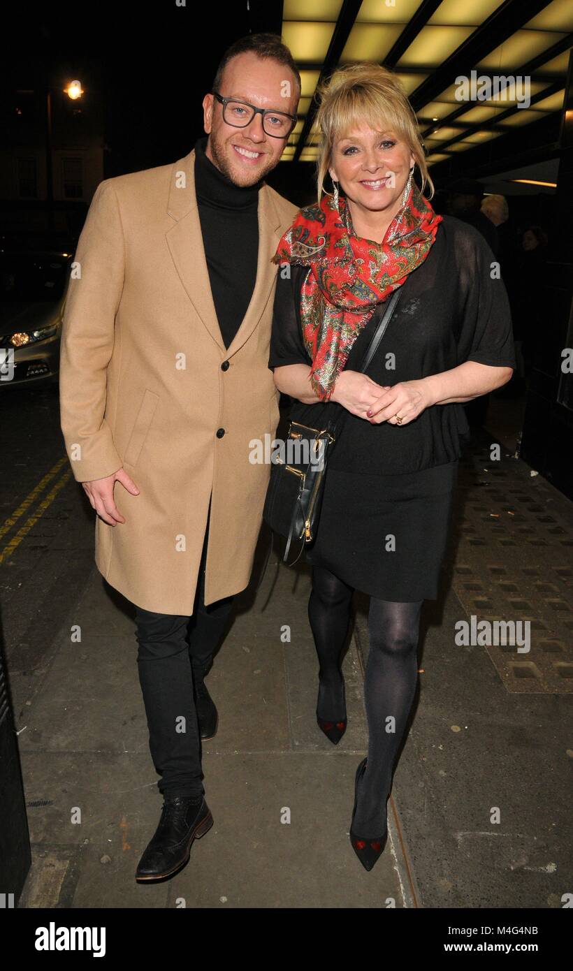 London, UK. Daniel Whiston and Cheryl Baker at the "I, Tonya" UK film ...