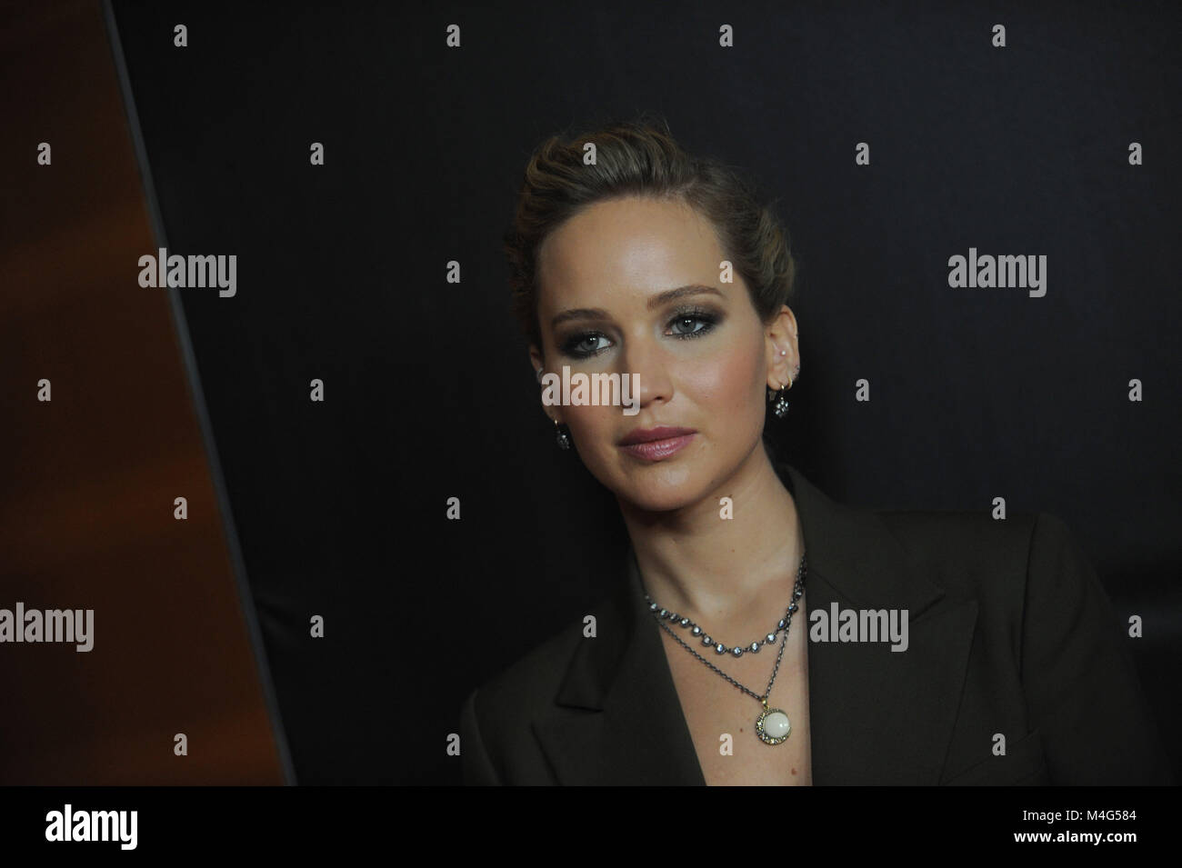 WASHINGTON, DC - FEBRUARY 15: Jennifer Lawrence arrives to a special ...