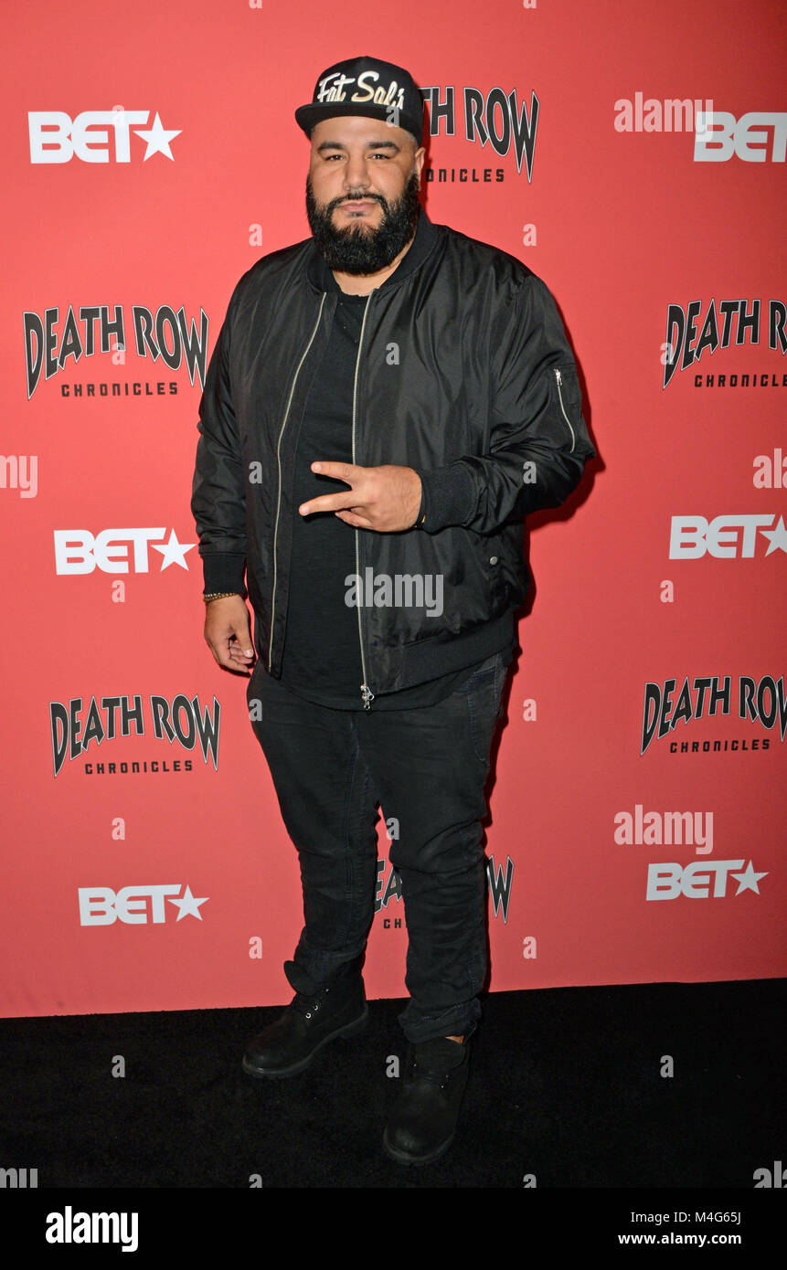 Los Angeles, Ca, USA. 15th Feb, 2018. Chuey Martinez at the BET ...