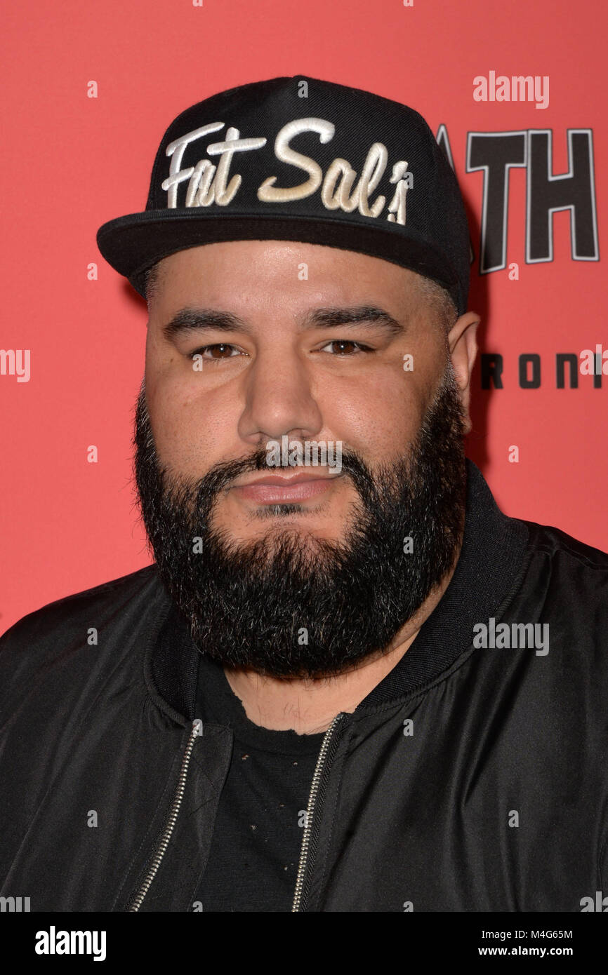 Los Angeles, Ca, USA. 15th Feb, 2018. Chuey Martinez at the BET ...
