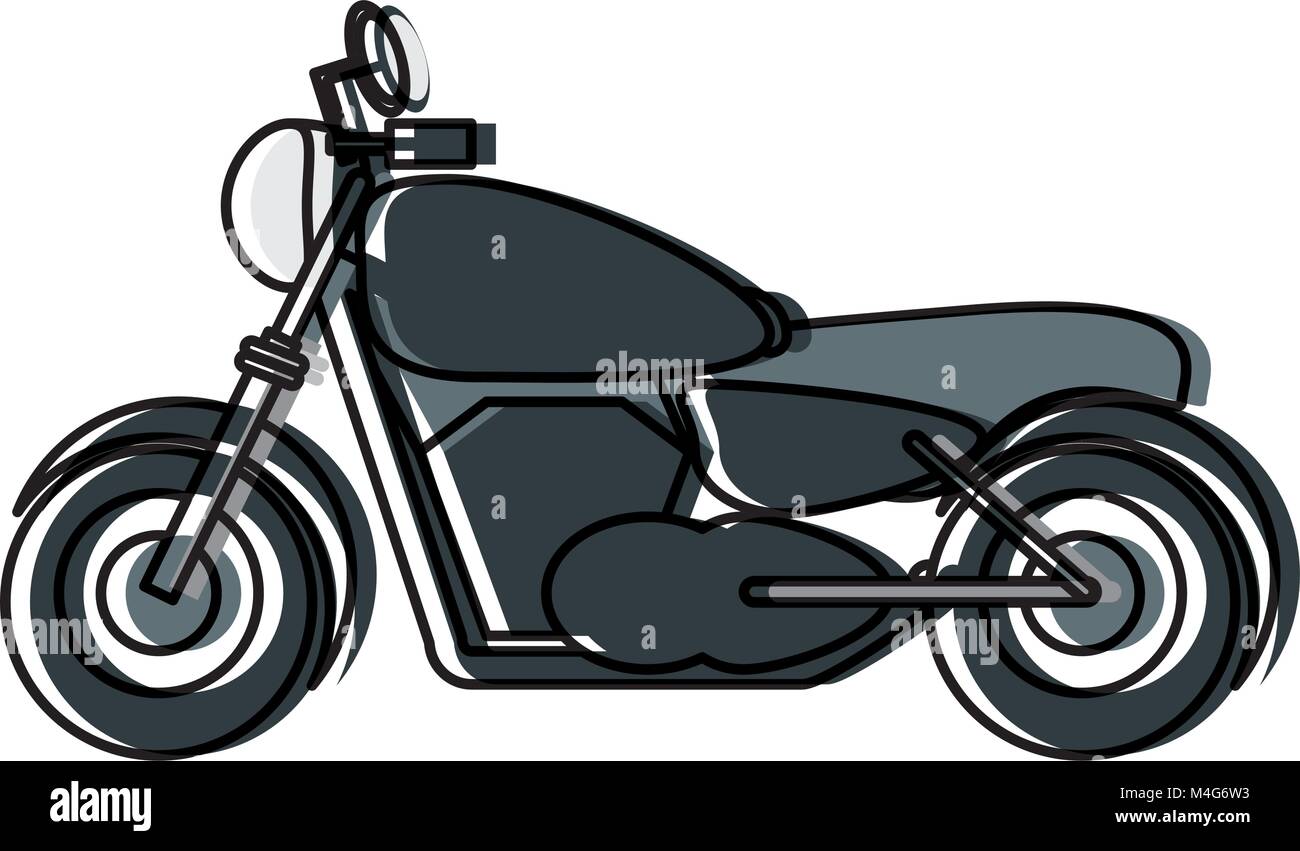Classic motorcycle icon Stock Vector Image & Art - Alamy