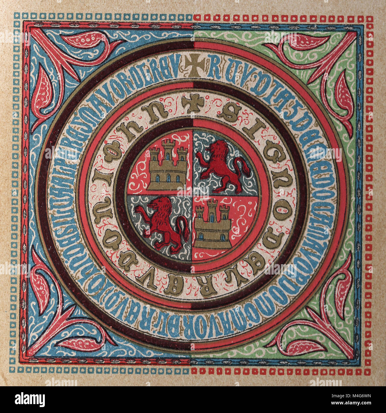 John II of Castille (1405-1454). King of Castile and Leon. House of ...