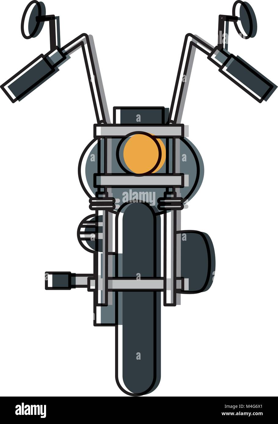 Classic motorcycle icon Stock Vector Image & Art - Alamy