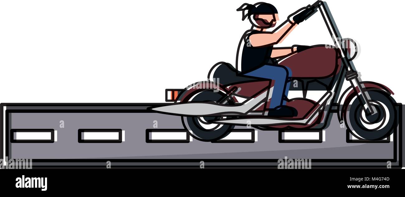 Motorcycle biker design Stock Vector Image & Art - Alamy