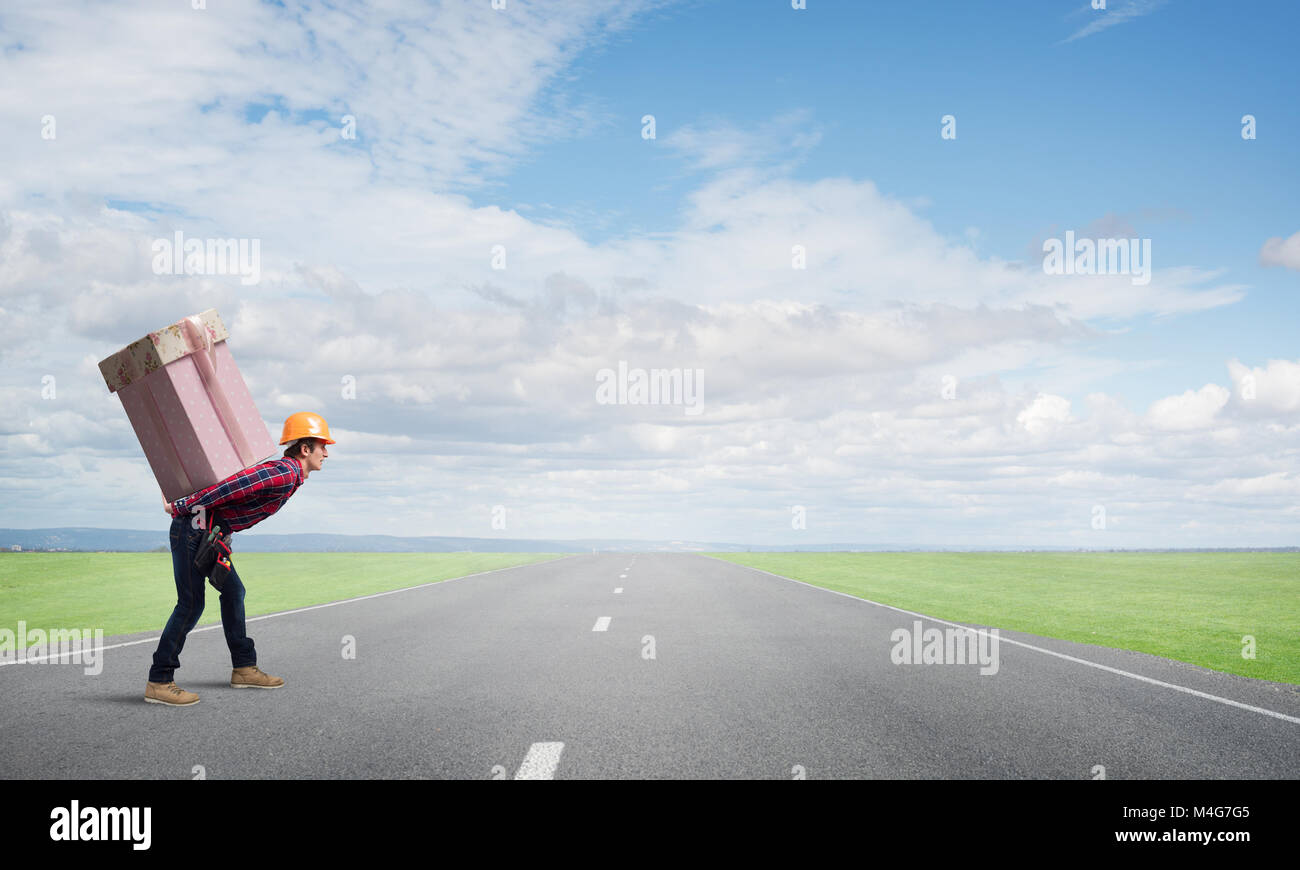 Delivery service concept Stock Photo - Alamy