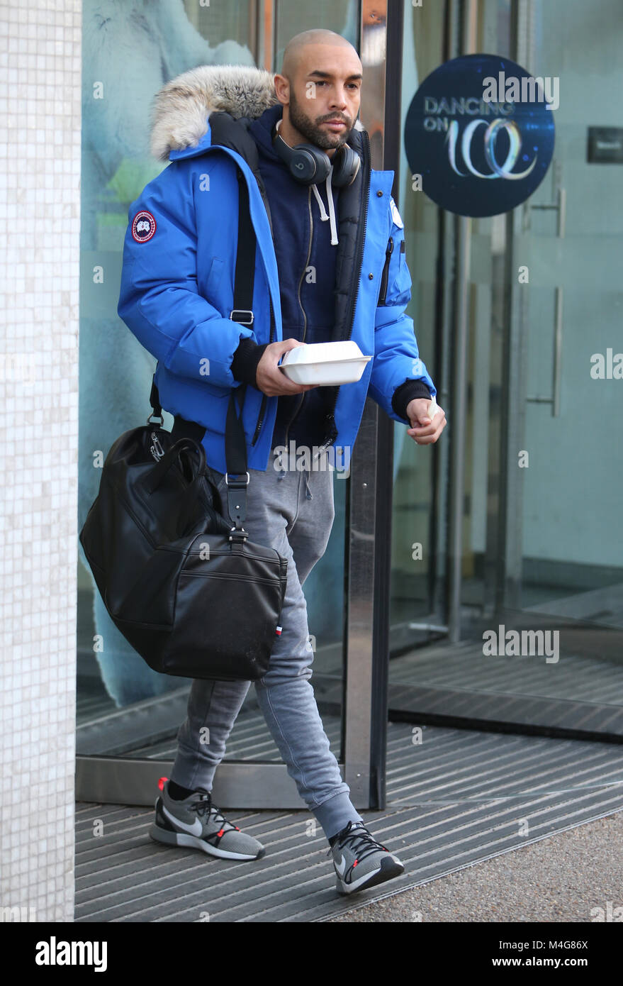 Alex Beresford outside ITV Studios Featuring: Alex Beresford Where ...