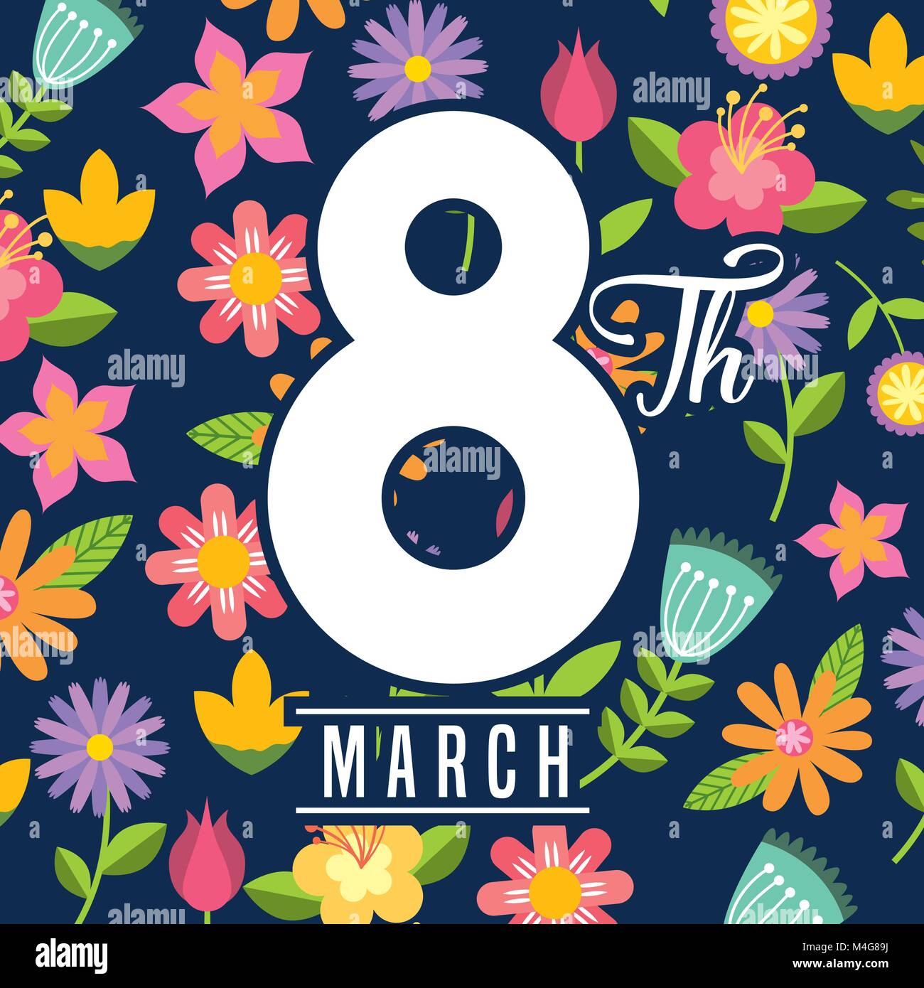 8th march womens day Stock Vector Image & Art - Alamy