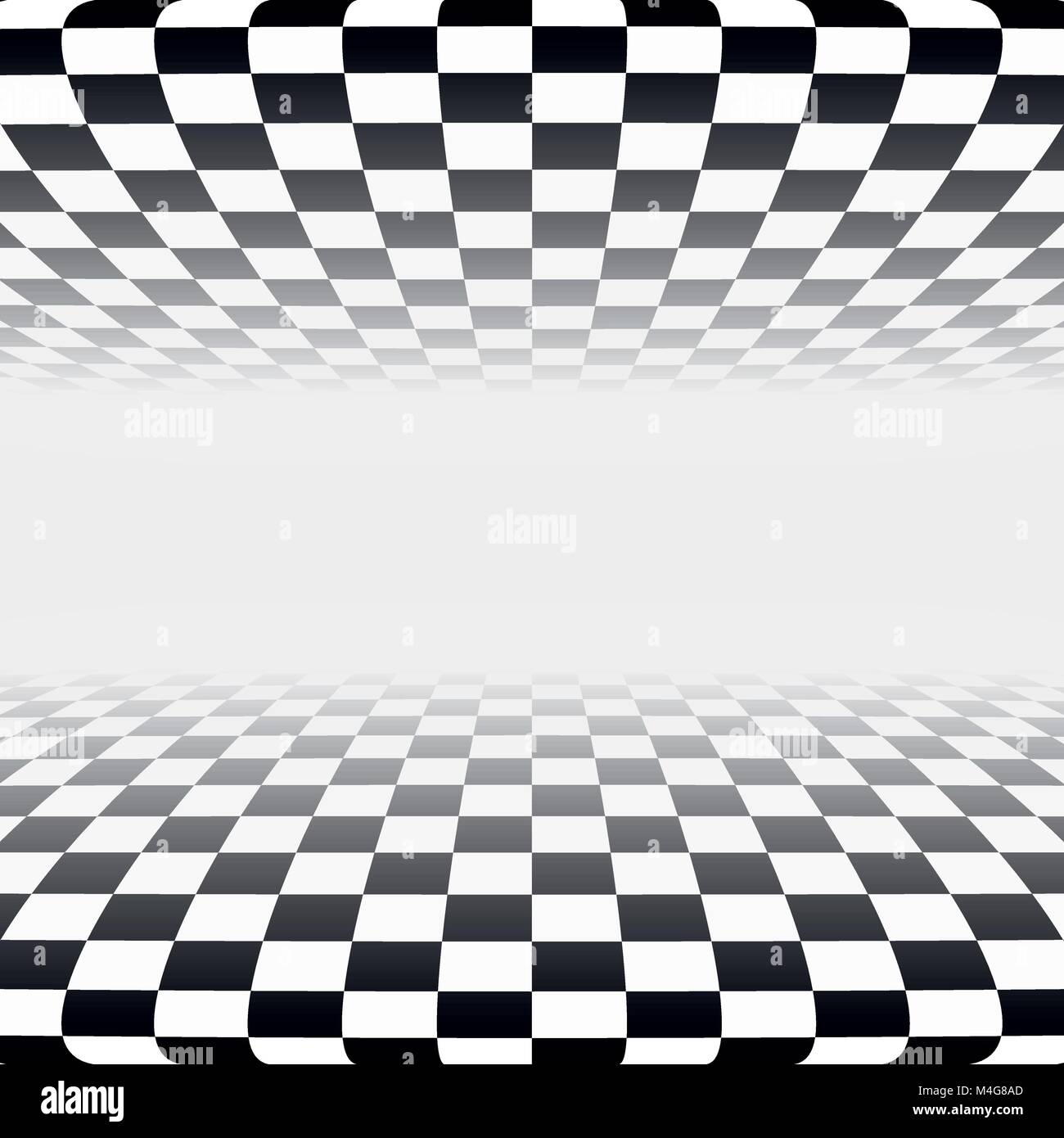abstract checker background in perspective Stock Vector Image & Art - Alamy
