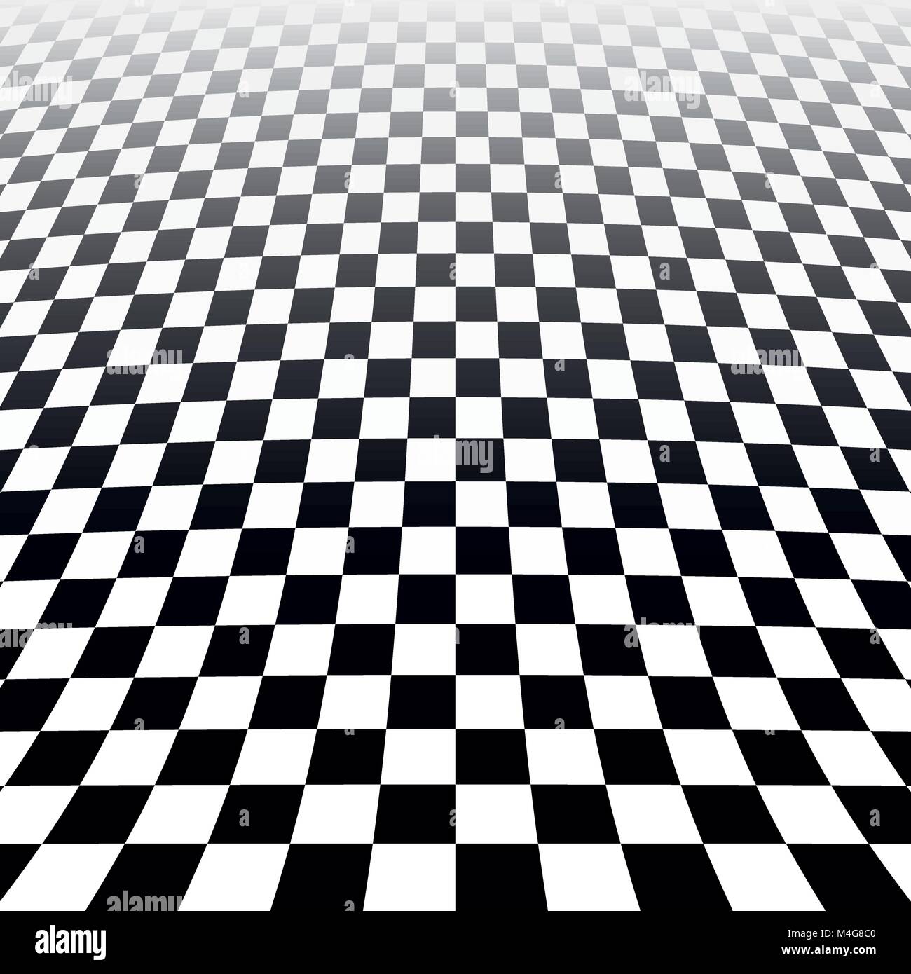 Black white checker board floor in white hi-res stock photography and ...