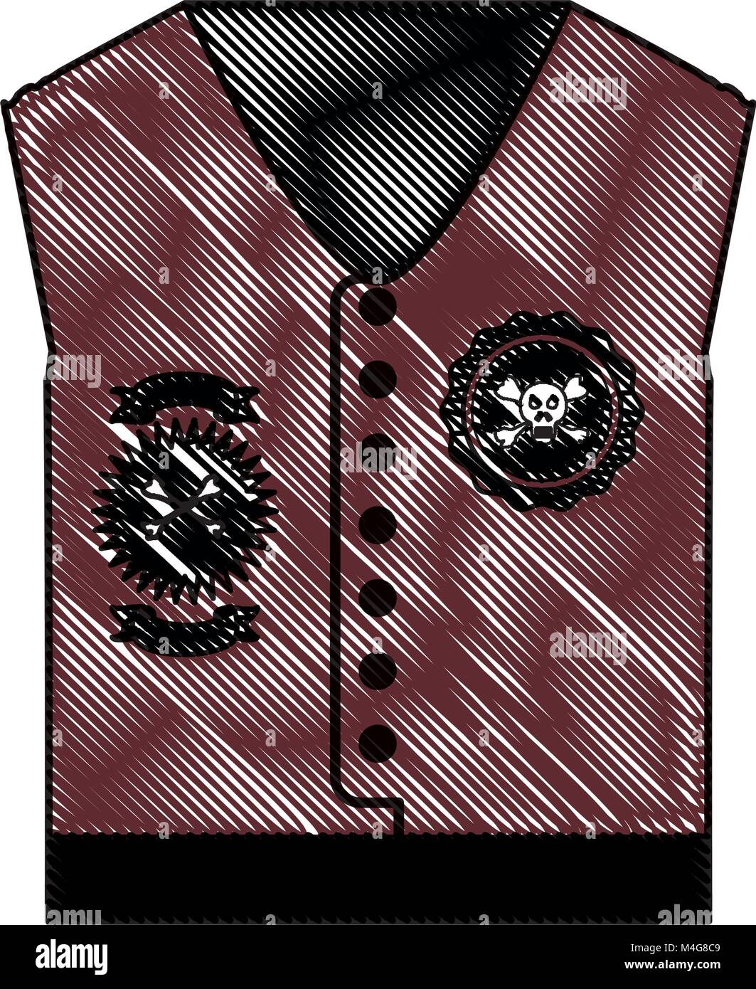 Biker jacket icon Stock Vector Image & Art - Alamy