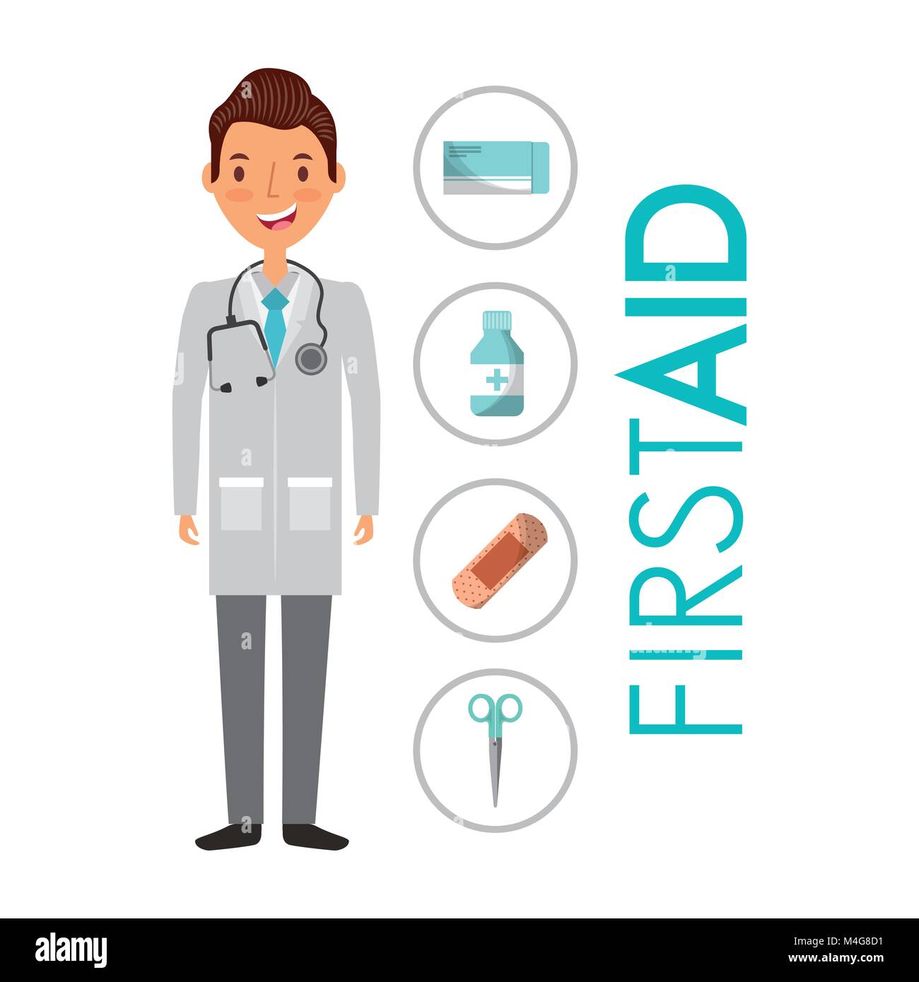 Mobile first aid kit Stock Vector Images - Alamy