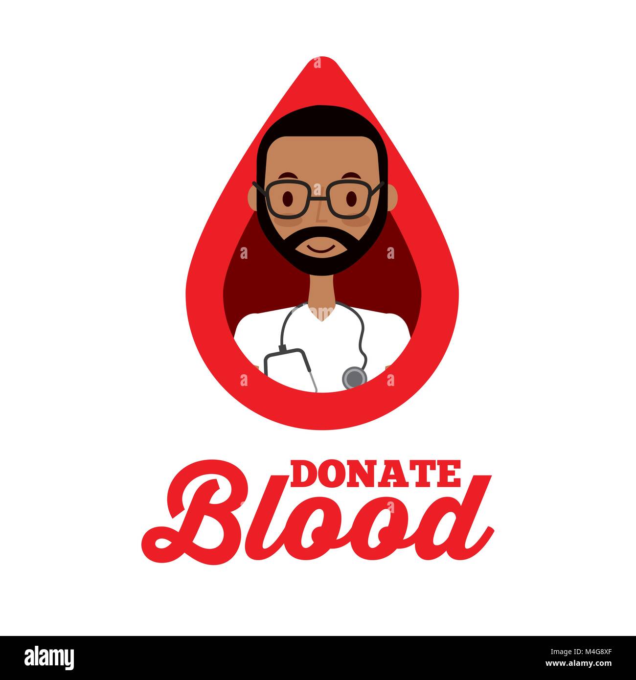 Young male scientist doctor in Stock Vector Images - Alamy