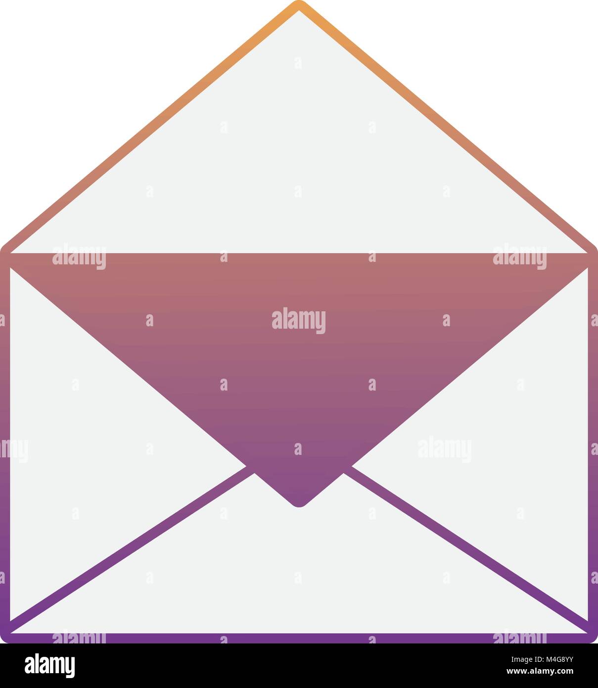 open envelope icon Stock Vector Image & Art - Alamy